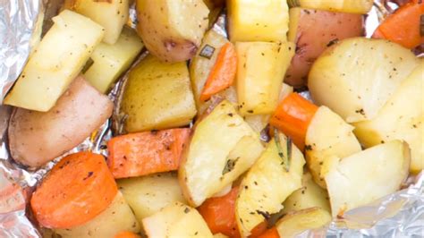 Roasted Root Vegetable Packets Recipes