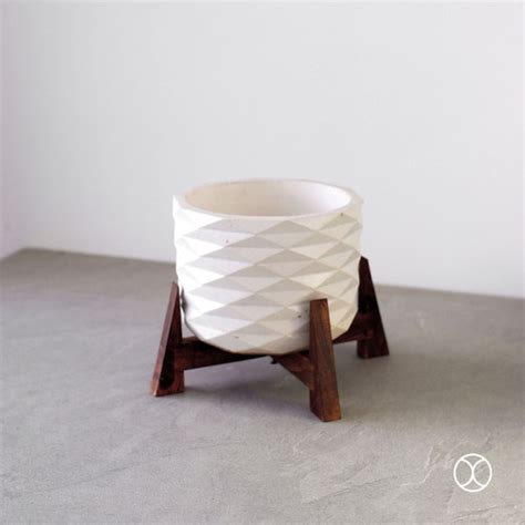 Jual Concreate Pot Tanaman Acadia 17 Cm Pot Aesthetic Dekorasi Meja