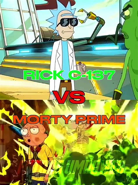 Rick Sanchez C 137 Vs Morty Prime Youtube