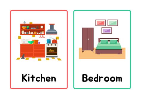 Partes De Una Casa En Inglés Para Niños Up Master
