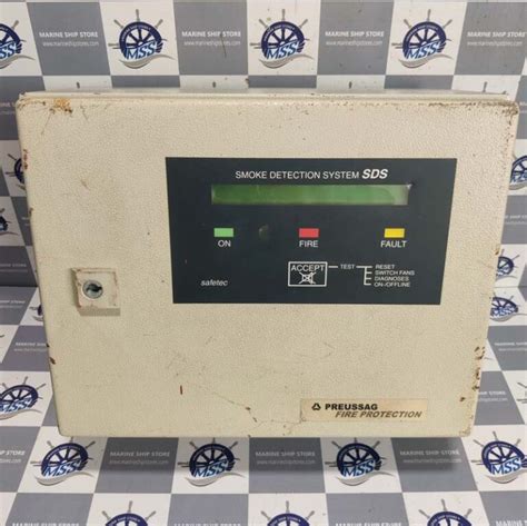 Safetec Sds 6 Smoke Detection System Marine Ship Store