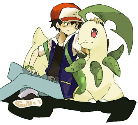 Pokemon Ash And Bayleef