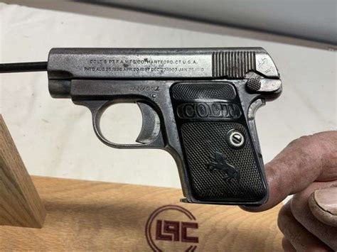 Colt Automatic 25 Caliber Pistol Legacy Auction Company