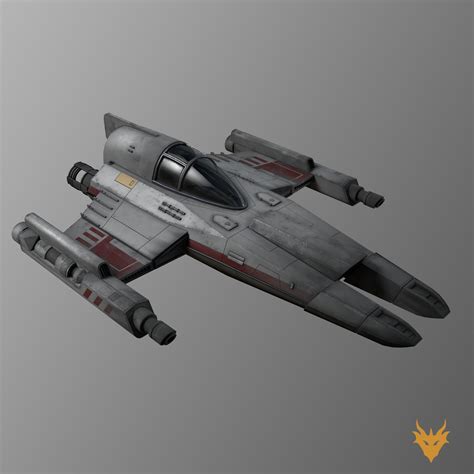 Artstation New Republic Jedi Starfighter