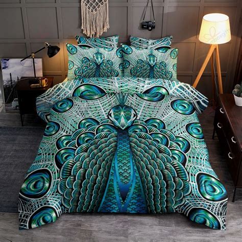 Luxurious Peacock Bedding Set Birdyroom