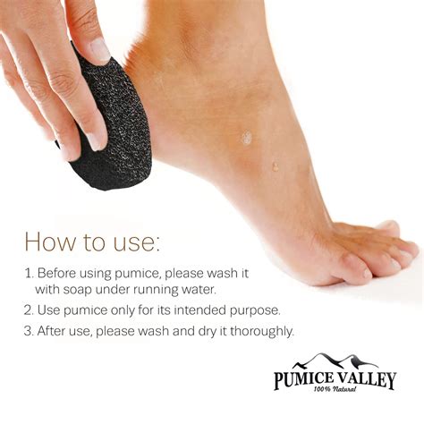 Pumice Stone Natural Earth Lava Black Calluscorn