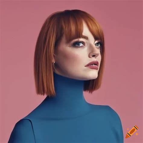 Emma Stone Rode Bob Emma Stone Debuts Chic New Lob Haircut For Fall