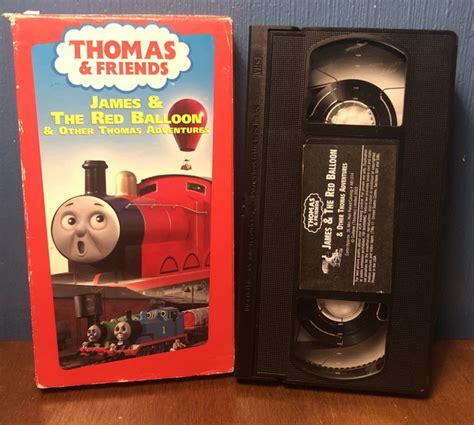 Lot Vhs Thomas The Tank Engine And Friends Ballon Rouge James Rendre
