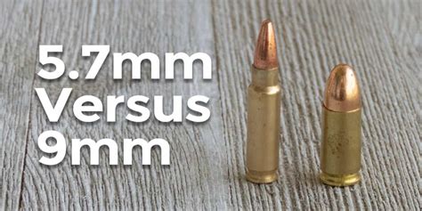 Testing 57 Vs 9mm Caliber Comparison