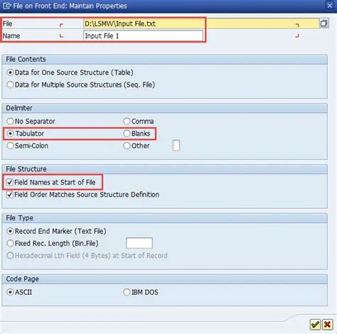 create lsmw with bdc recording example sap integration hub