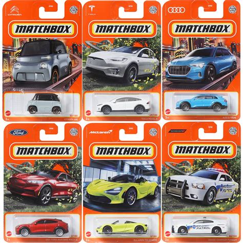 Matchbox Car Collection 2023 Mix 1 Vehicles Case Of 24