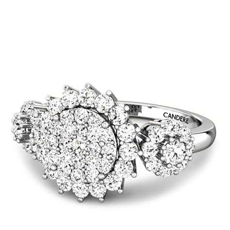 Buy Geometric Ring Designs Online In India Candere By Kalyan Jewellers