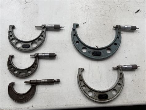 1 6 External Micrometer Set Used Machine Tools Ltd
