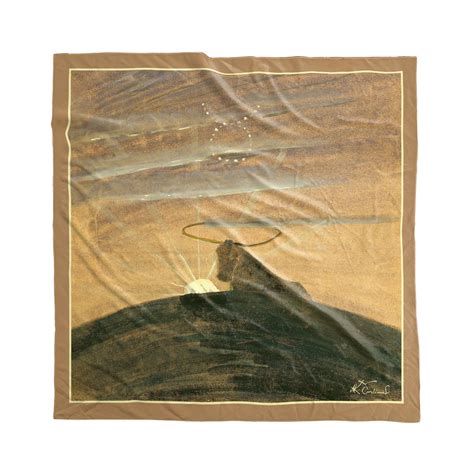 Scarf Mk Čiurlionis The Sun Is Passing The Sign Of Taurus Pitex