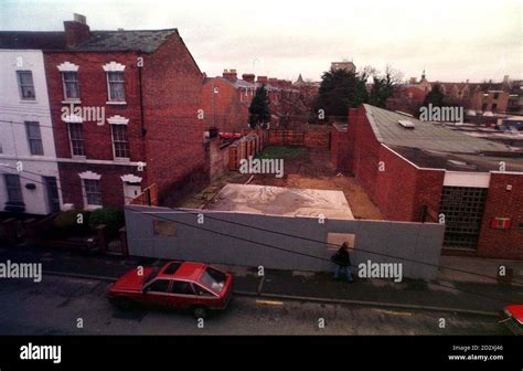 The Gloucester Home Of Fred And Rose West Fotos Und Bildmaterial In