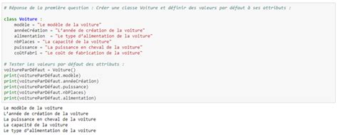 Python Comment Programmer Les Classes Tutoriel Python