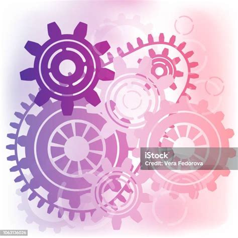 기계 기어 바퀴입니다 첨단 디지털 기술 배경입니다 현대 기계적인 벡터 일러스트입니다 웹사이트 비즈니스 프레 젠 테이 션 소셜 미디어 등을 위한 디자인 강철에 대한 스톡 벡터