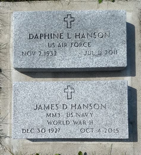 Daphine Lila Johnson Hanson 1932 2011 Find A Grave Memorial