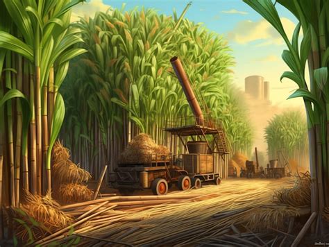 Proceso Generativo De La Línea De Producción De Caña De Azúcar De La