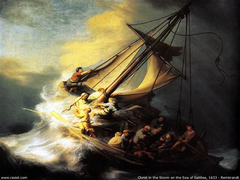 Rembrandt Christ In The Storm On The Sea Of Galillee Latitudes
