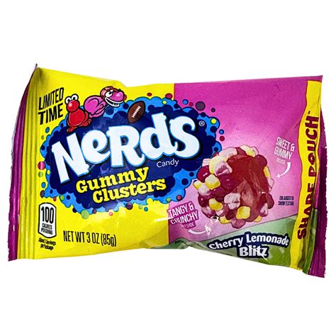 Nerds Cherry Lemonade Blitz Gummy Clusters 3oz Iwholesale Candy Iwholesalecandyca