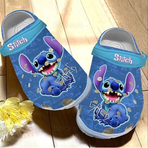 Lilo And Stitch Crocs Lilo And Stitch Clog Shoes Unisex Mo Inspire Uplift