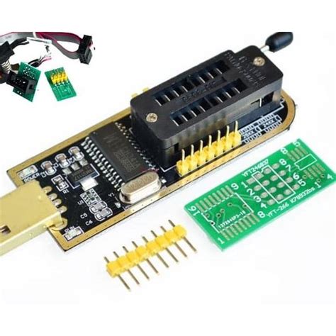 Jual Ic Programmer Eeprom Flash Ch341a Programer Penjepit Ch341 Clip