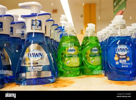 New York Ny August 2 View Of Dawn Dish Soap Liquid In Stop And Shop