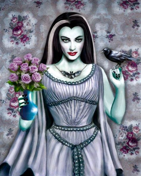 Lily Munster Lily Munster Illustration Art Munster
