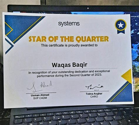 Muhammad Waqas Baqir On Linkedin Starofthequarter Gratitude