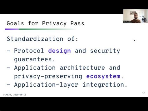 Conference Talks Talk Advanced Cryptography Applications And Standards Workshop 2020 Second
