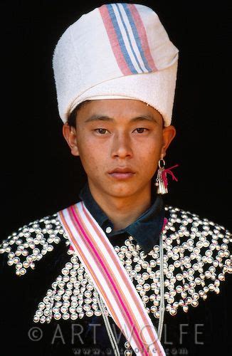 Lisu Man Thailand Cultura Étnico Vida Humana