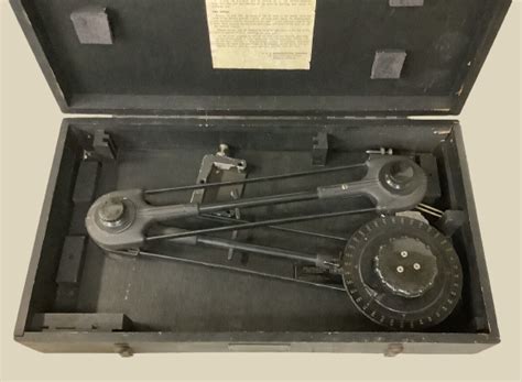 Us Navy Parallel Motion Protractor • Antiques Of The Sea