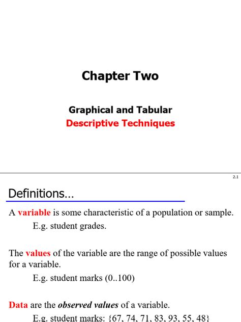 chapter 2 tabular and graphical technique send pdf level of