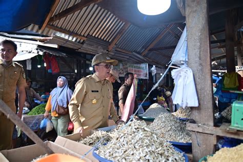 Pjs Bupati Bengkalis Tinjau Dan Monitoring Pasar Dewi Sartika Mandau