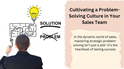 Cultivating A Problem Solving Culture In Your Sales Team