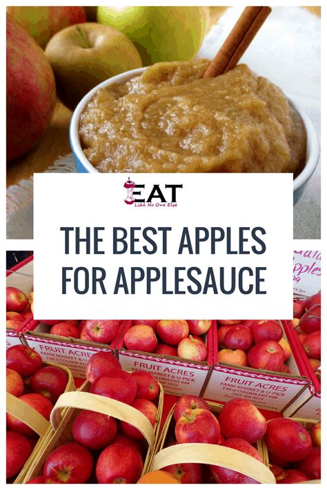 The Best Apples For Applesauce