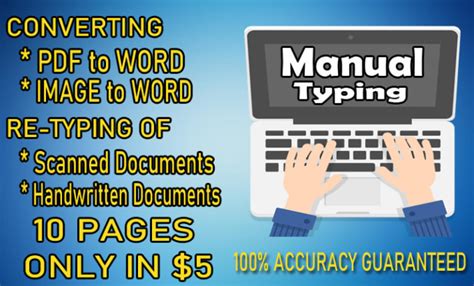 manual type retype your scanned documents fast typing by ivorysheane30