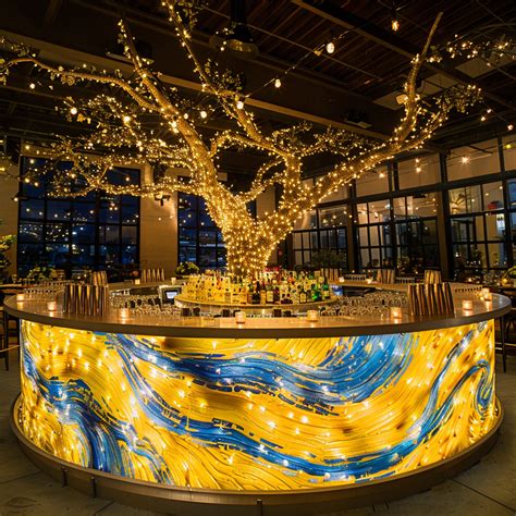 Van Gogh Starry Night Party Ideas For A Magical Summer Soirée Blue