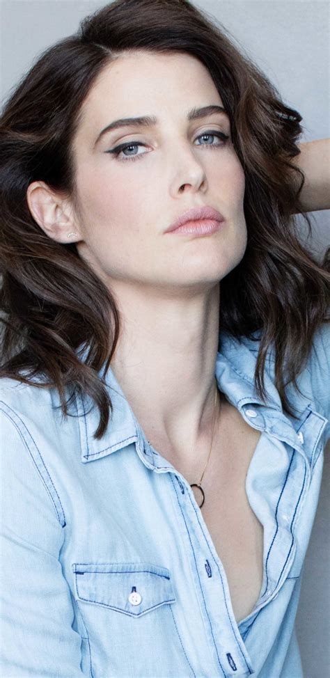Celebrity Cobie Smulders 1440x2960 Phone Hd Wallpaper