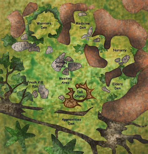 Warrior Cats Thunderclan Territory