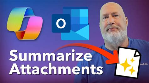 summarize outlook attachments with copilot chris menard training