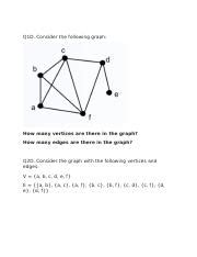Exploring Graph Theory: Vertices, Edges, Degrees & Paths | Course Hero