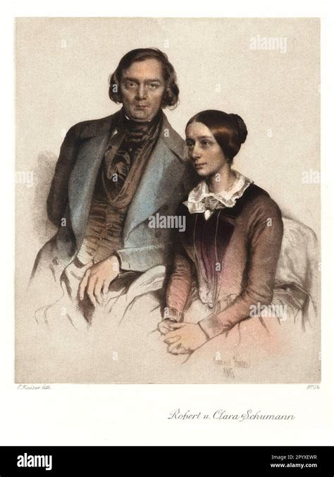 Robert And Clara Schumann Banque De Photographies Et Dimages à Haute Résolution Alamy