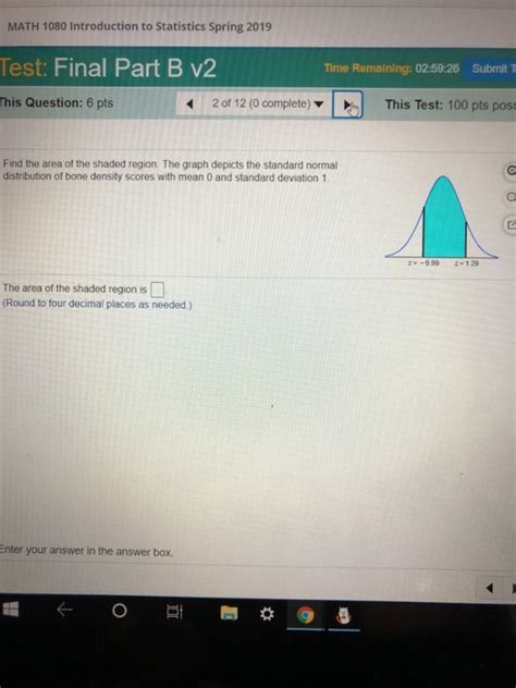 Solved Math 1080 Introduction To Statistics Spring 2019