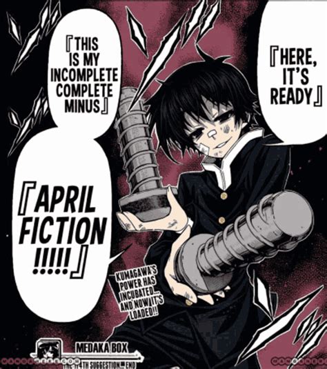 Medaka Box Kumagawa Quotes
