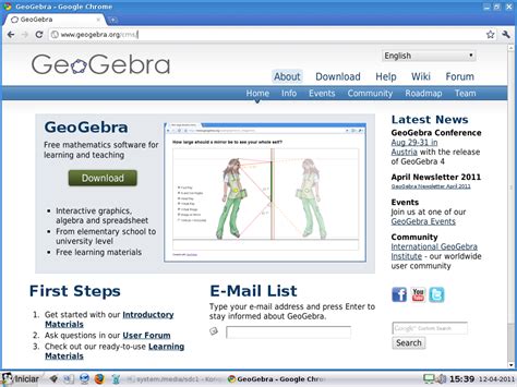 Geogebra No Linux Educacional 30 Solução 1