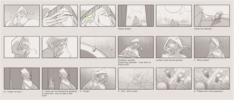 Ming Ni Master Project Fragments Storyboard