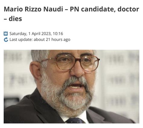 It Tabib Rizzo Naudi Jmut Wara Li Waqa L Isptar Il Pulizija Qed