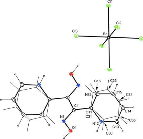 The Crystal Structure Of C 12 H 12 N 4 O 2 Recl 6 Salt With